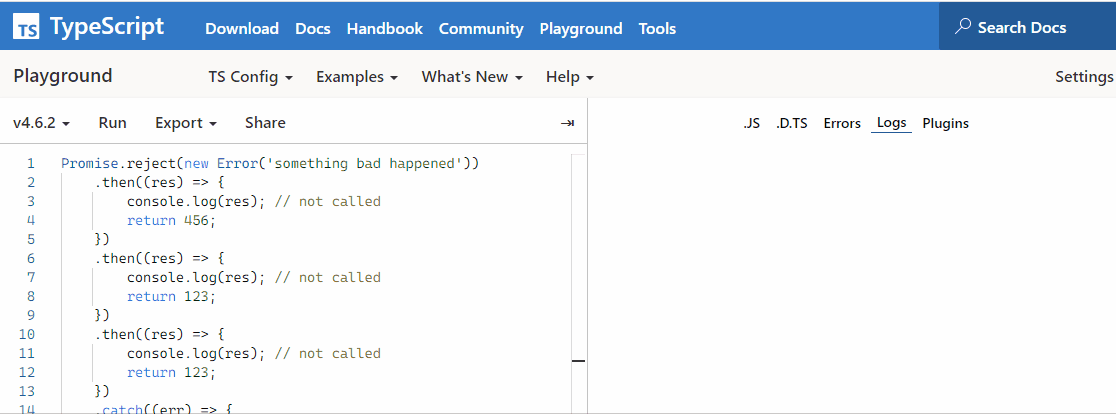 在 Typescript 中返回一个 Promise D栈 Delft Stack